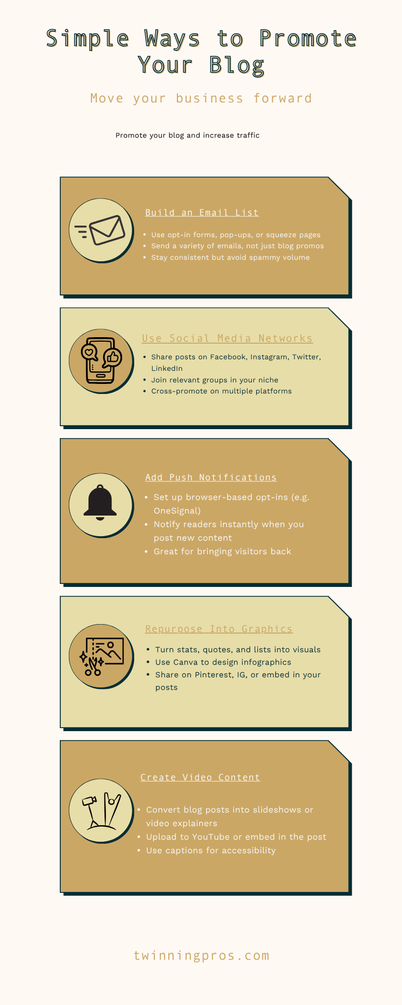 7 Simple Ways to Promote Your Blog + Twinning Pros